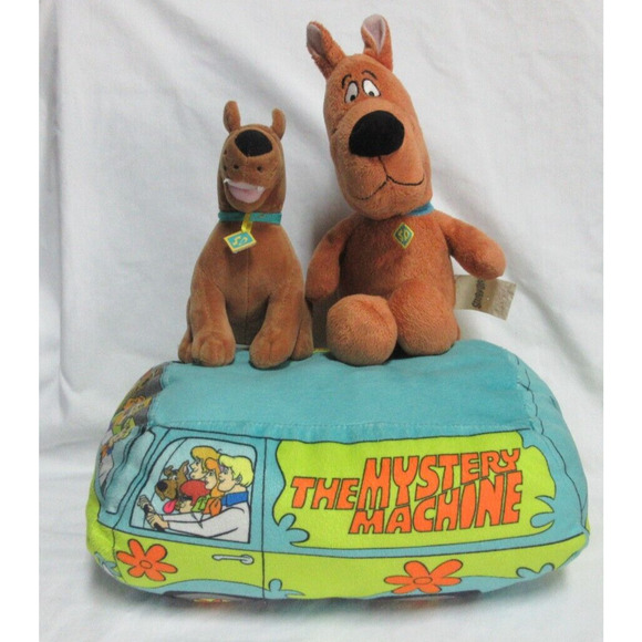 RUZ | Toys | Vtg Scoobydoo Plush Lot Of 2 And The Mystery Machine ...